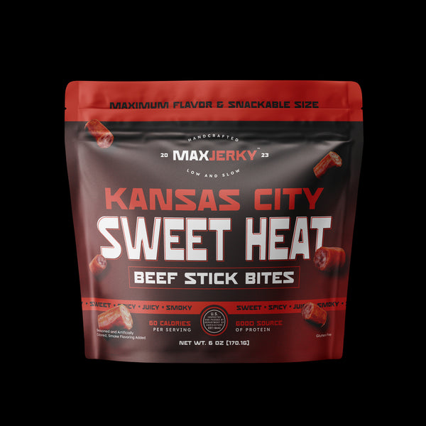 Kansas City Sweet Heat Beef Stick Bites – maxjerky